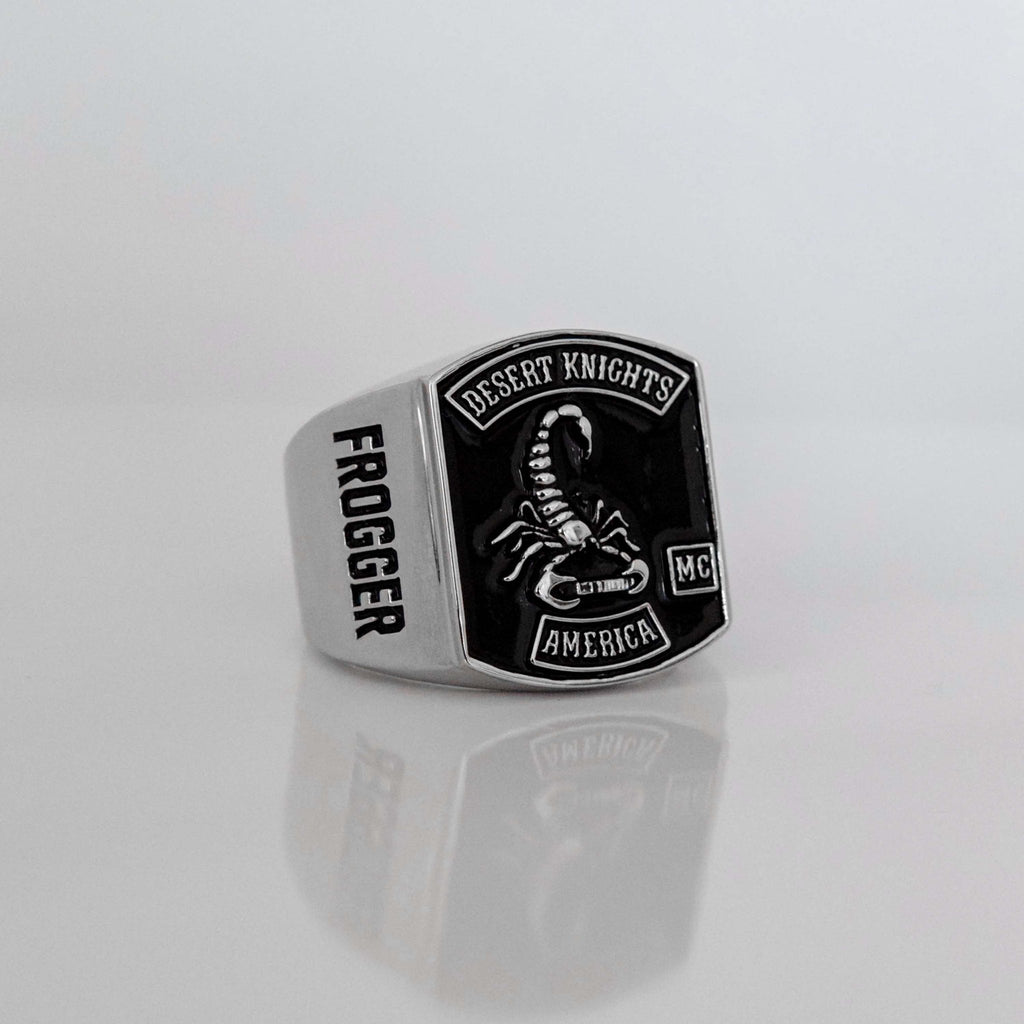 Desert Knights MC - Motorcycle Club Ring – Fox-Rings