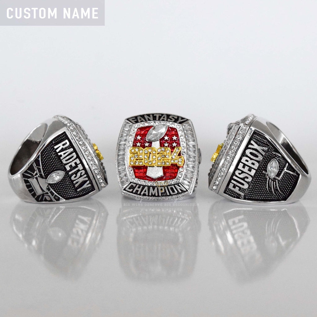 Flagship 2024 Fantasy League Champion CUSTOM NAME (2 Custom Sides) - F ...